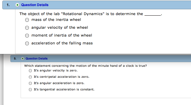 Solved The Object Of The Lab Rotational Dynamics Is To 