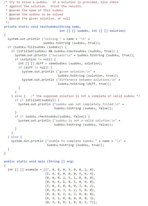 Solved Implement a recursive method to find a solution to a | Chegg.com