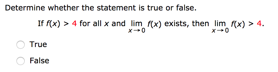Solved Determine whether the statement is true or false. If | Chegg.com