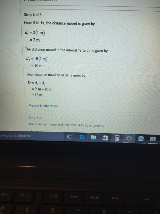 Solved The question reads the graphs shows speedometer | Chegg.com