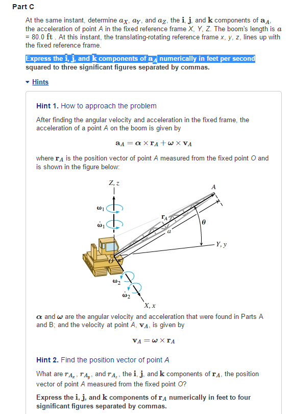 Solved aP VP where w is the body's angular velocity, a is | Chegg.com
