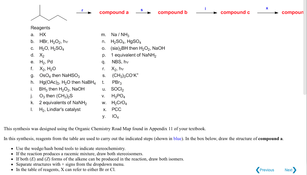 Solved This synthesis was designed using the Organic | Chegg.com