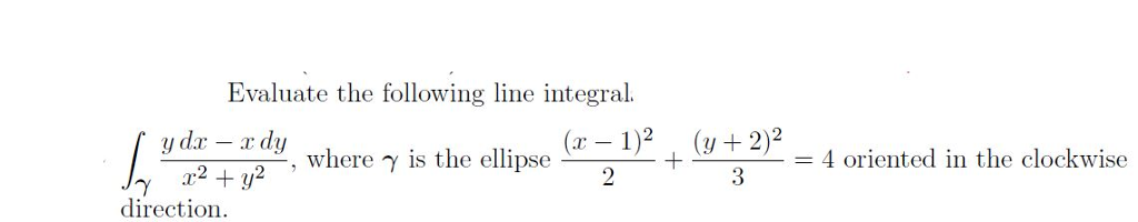 Solved Evaluate the following line integral. ? is the | Chegg.com