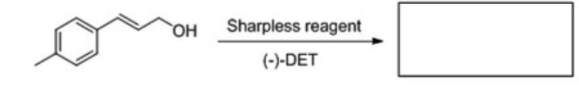 Solved OH Sharpless reagent (--DET | Chegg.com