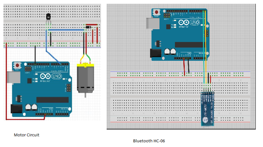 Arduino with bluetooth and the stepper motor : 1. | Chegg.com
