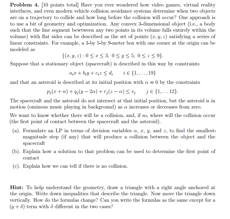 Problem 4. [10 points total Have you ever wondered | Chegg.com