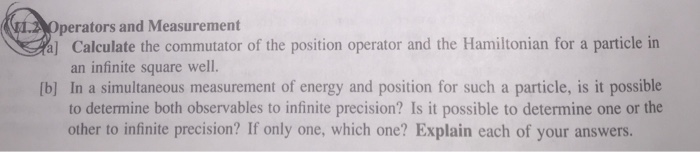 Solved Calculate the commutator of the position operator and | Chegg.com
