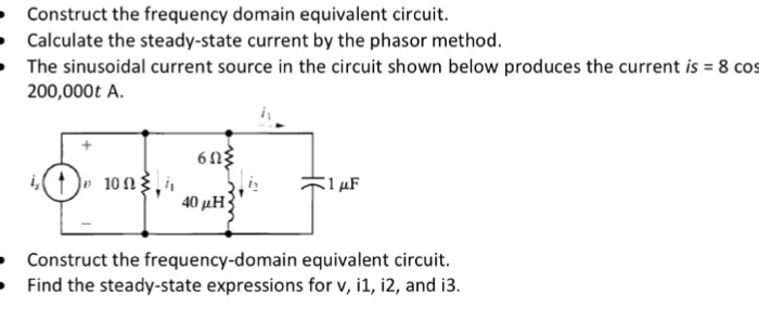 Solved Find using matrices such as in the circuit picture or | Chegg.com