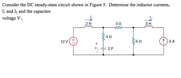 Solved Consider The Dc Steady State Circuit Shown In Figu