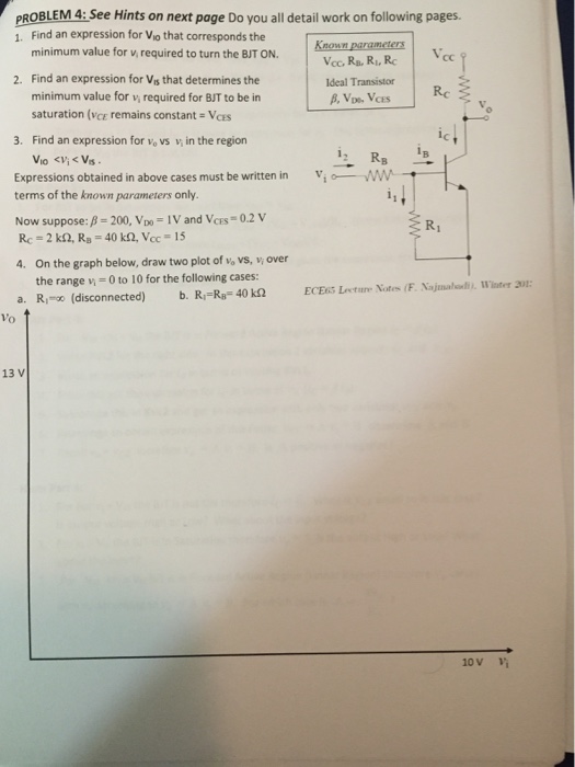 Solved PROBLEM 4: See Hints on next page Do you all detail | Chegg.com