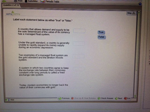 Solved Label each statement below as either "true" or | Chegg.com
