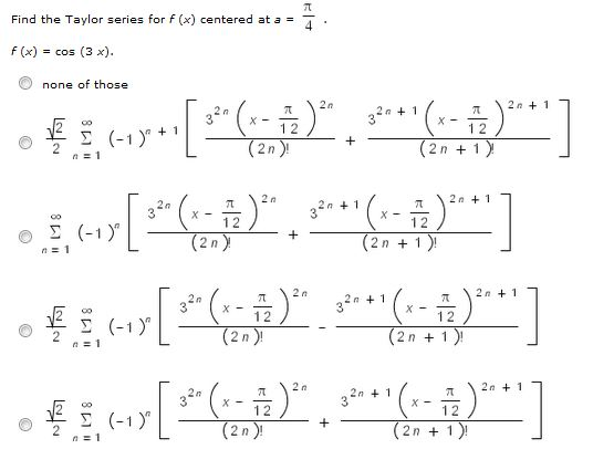 Alternating Series Estimation Theorem Review For Final