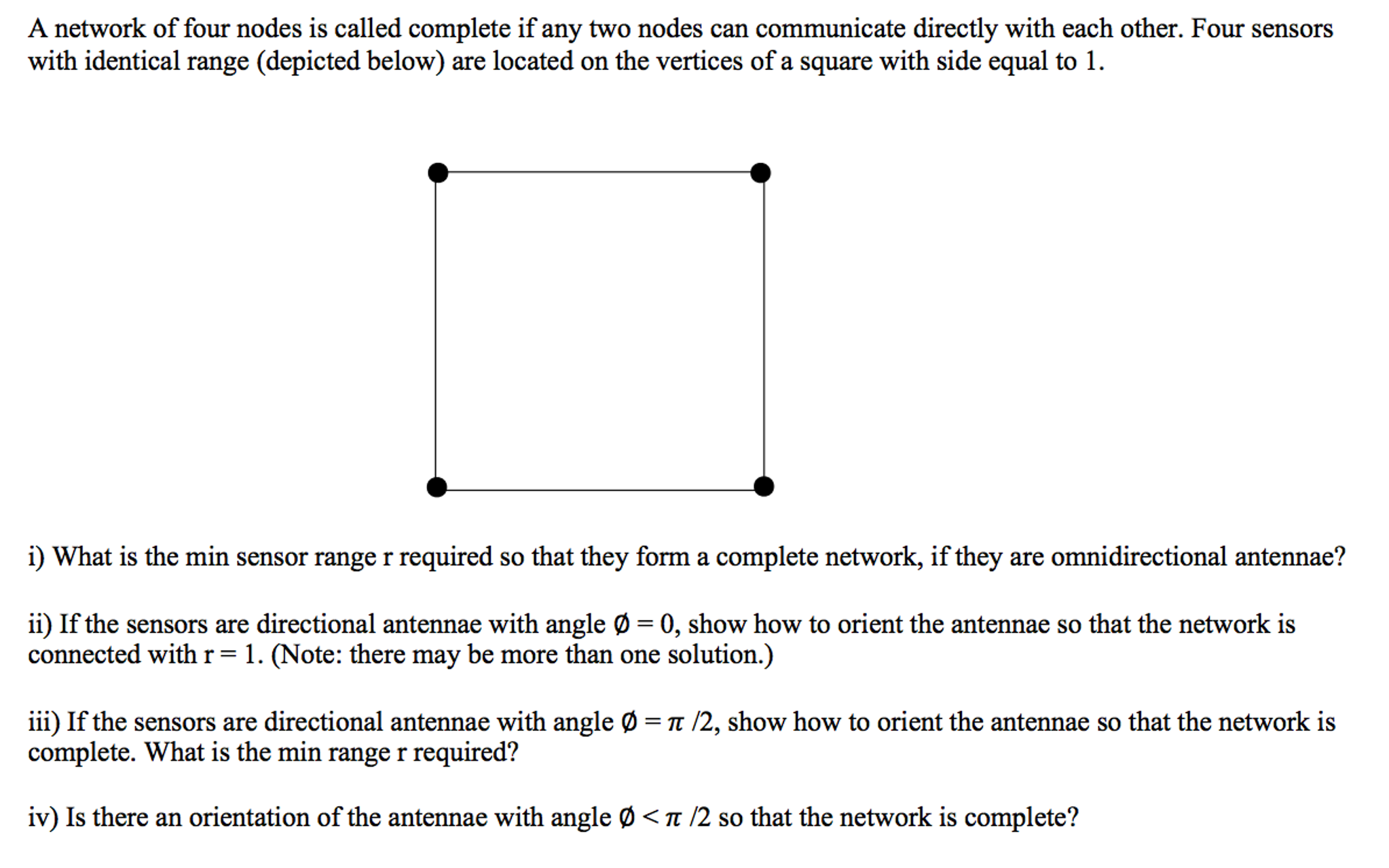 Solved A network of four nodes is called complete if any two | Chegg.com Solved A network of four nodes is called complete if any two | Chegg.com