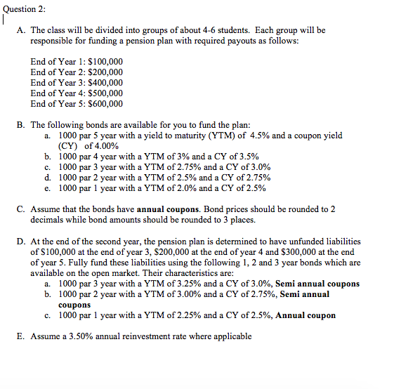Question2 A. The class will be divided into groups of | Chegg.com
