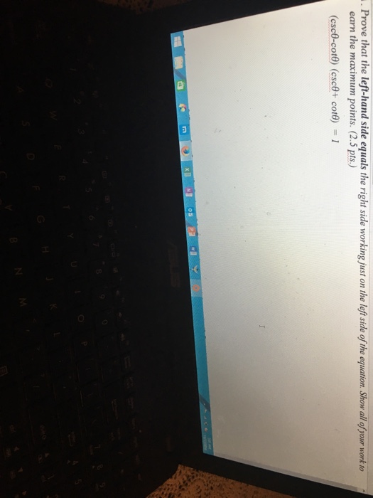 Solved Prove that the left-hand side equals the right side | Chegg.com