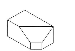 Solved using 3rd angle projection method draw front, top, | Chegg.com
