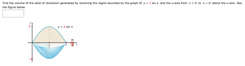 Solved Find the volume of the solid of revolution generated | Chegg.com