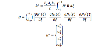 1. Given the one-dimensional 3rd order (4 node) | Chegg.com