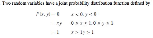 Solved Two random variables have a joint probability | Chegg.com