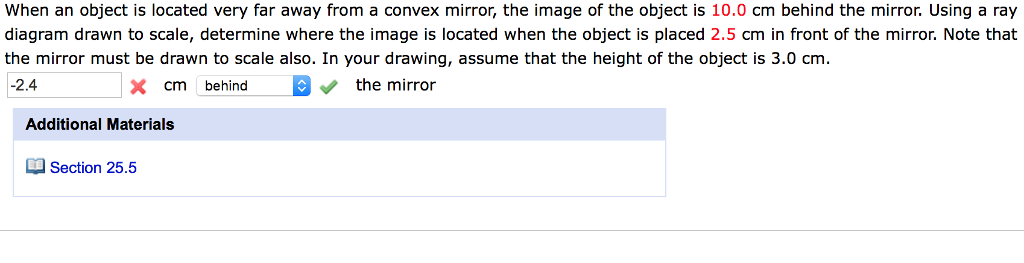 Solved When an object is located very far away from a convex | Chegg.com