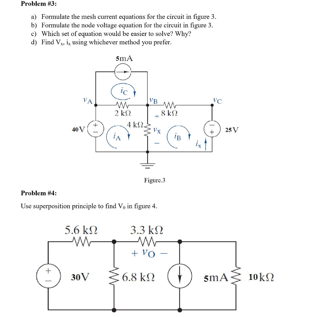 Solved Formulate the mesh current equations for the circuit | Chegg.com