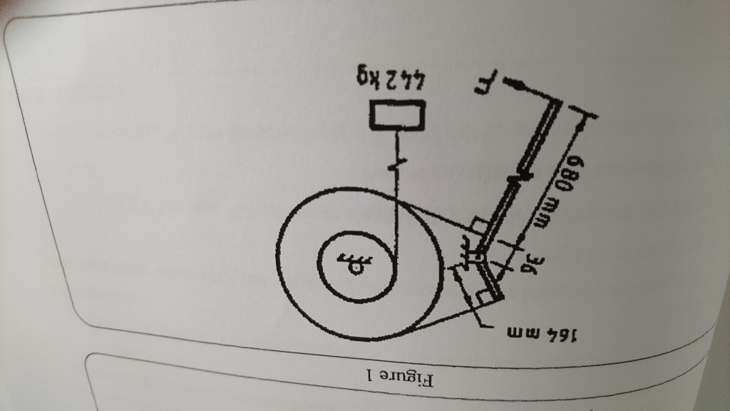 Solved a mass of 442 kg hangs from a light inelastic rope | Chegg.com
