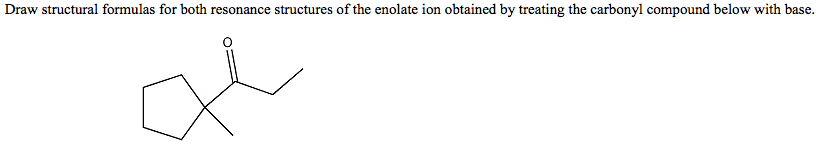 Solved Draw structural formulas for both resonance | Chegg.com