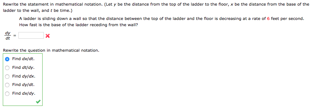 Solved Rewrite The Statement In Mathematical Notation Let 