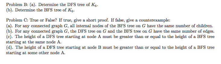 Solved Please answer Problem B and Problem C and I want | Chegg.com