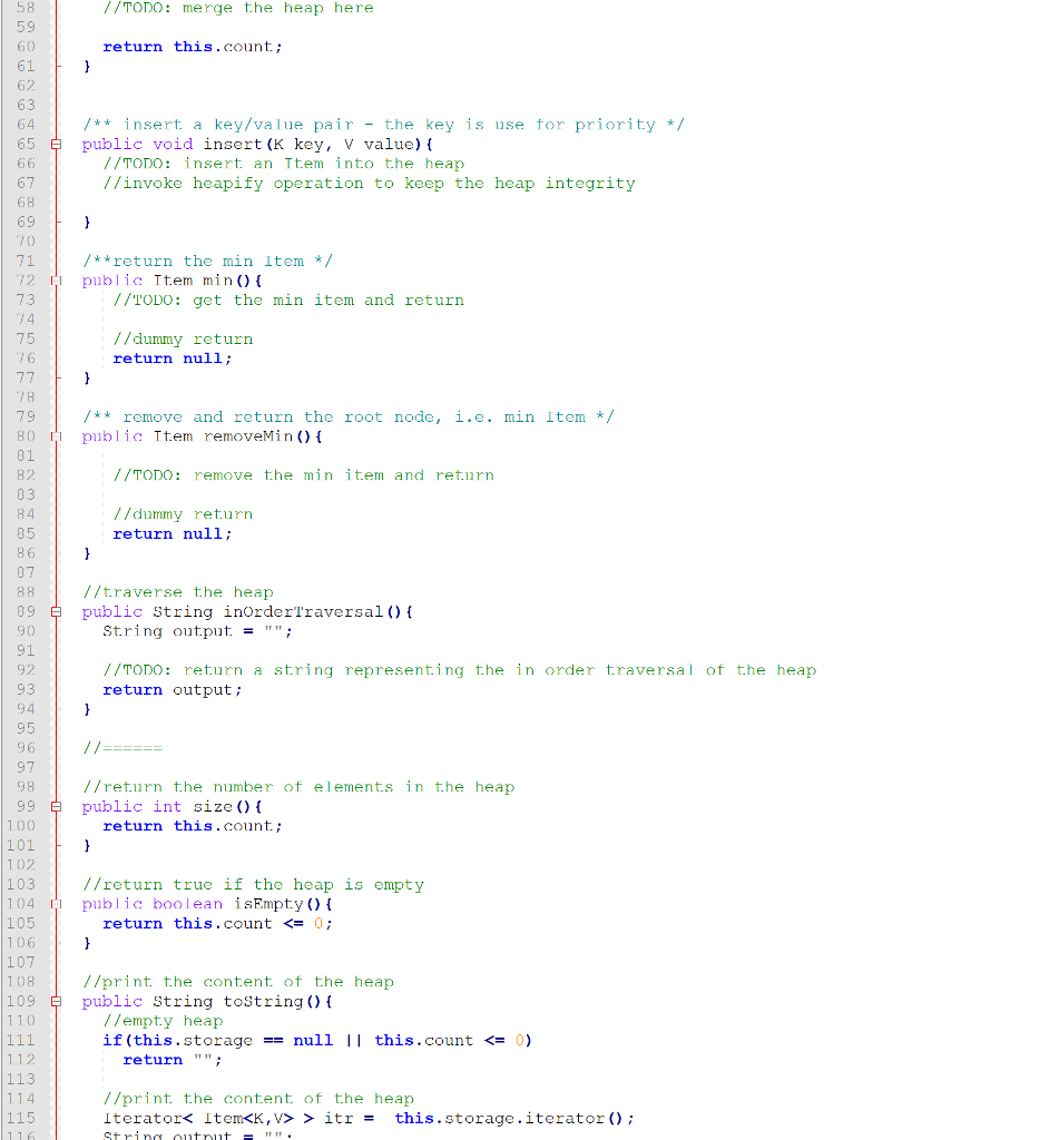 3Complete the following class with given | Chegg.com