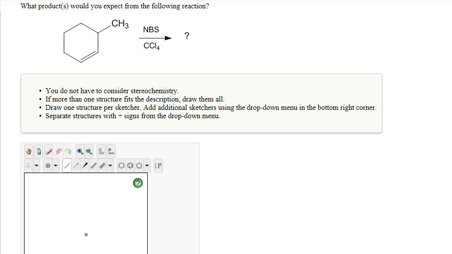 Solved What product(s) would you expect from the following | Chegg.com