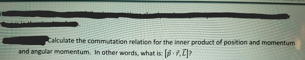 Solved Calculate the commutation relation for the inner | Chegg.com