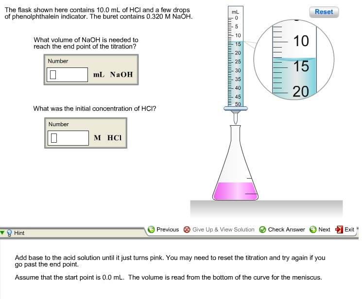 Solved So when the volume is 15 ml, the colour of the | Chegg.com