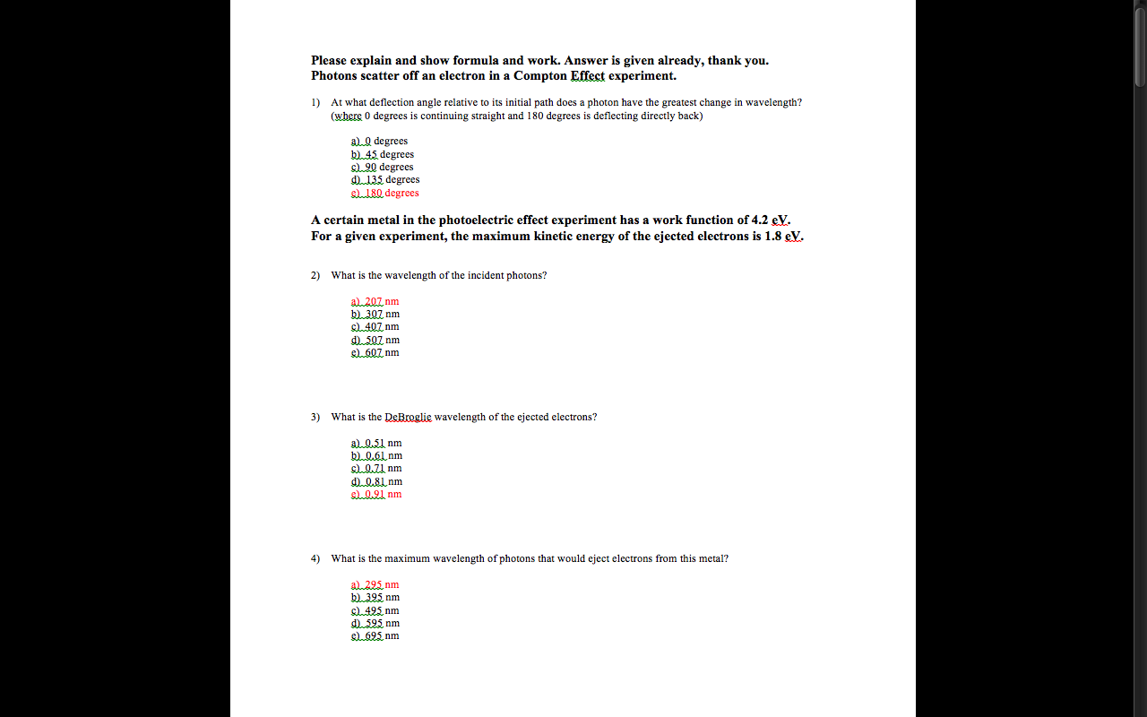 Solved Please explain and show formula and work. Answer is | Chegg.com