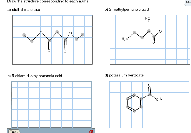 Solved Draw the structure corresponding to each name a. | Chegg.com