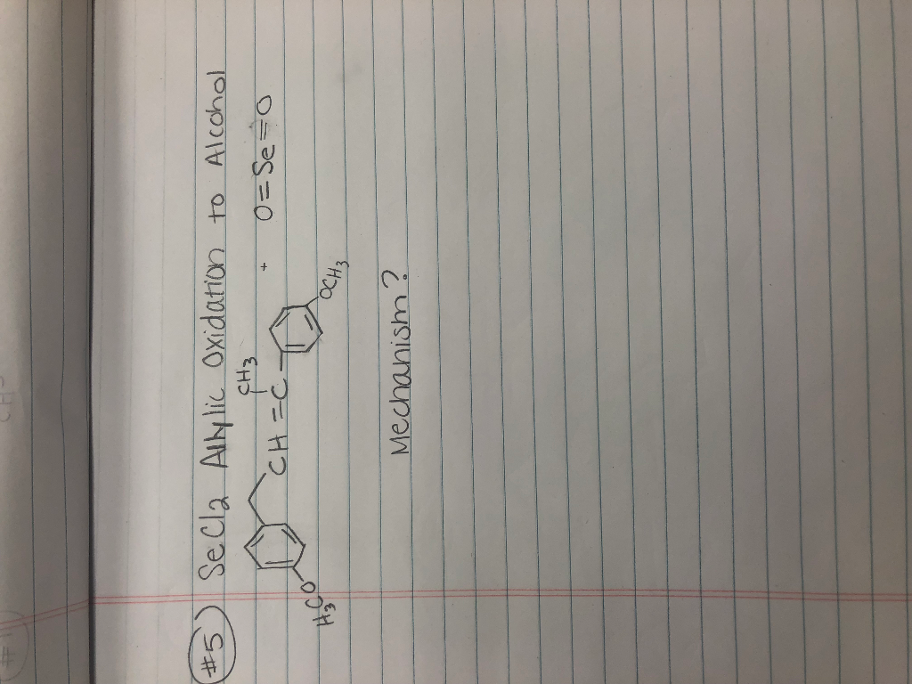 Solved What is the mechanism for the oxidation of this | Chegg.com