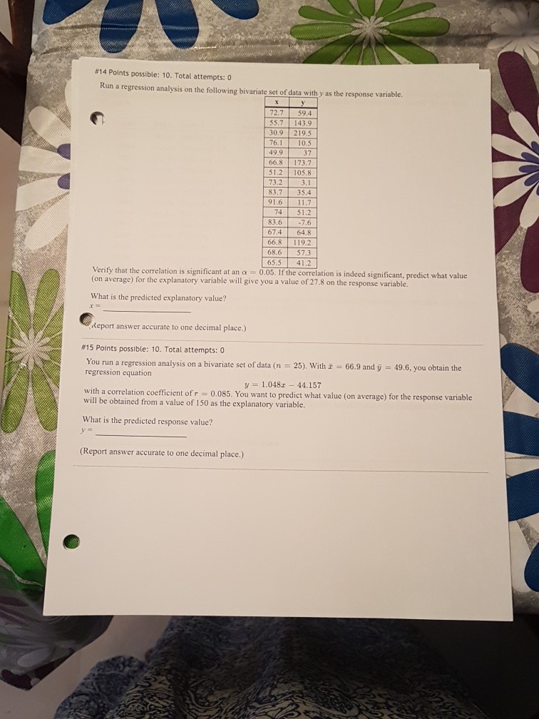Solved #14 Points possible: 10, Total attempts: O Run a | Chegg.com
