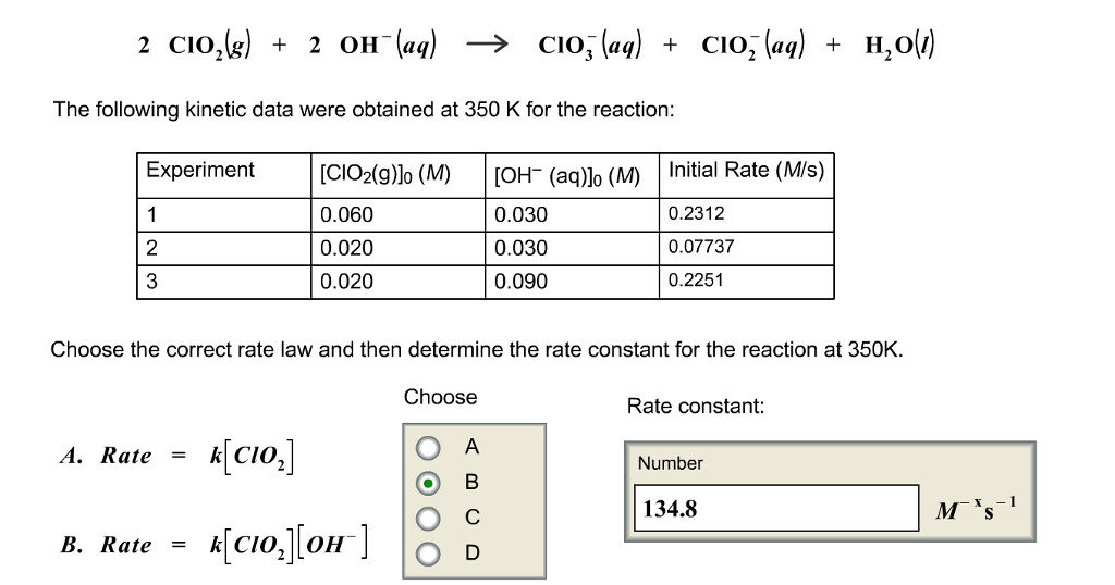 Solved ClO _2 + 2 OH^-(aq) rightarrow ClO^-_3 (aq) + ClO^-_2 | Chegg.com Solved ClO _2 + 2 OH^-(aq) rightarrow ClO^-_3 (aq) + ClO^-_2 | Chegg.com