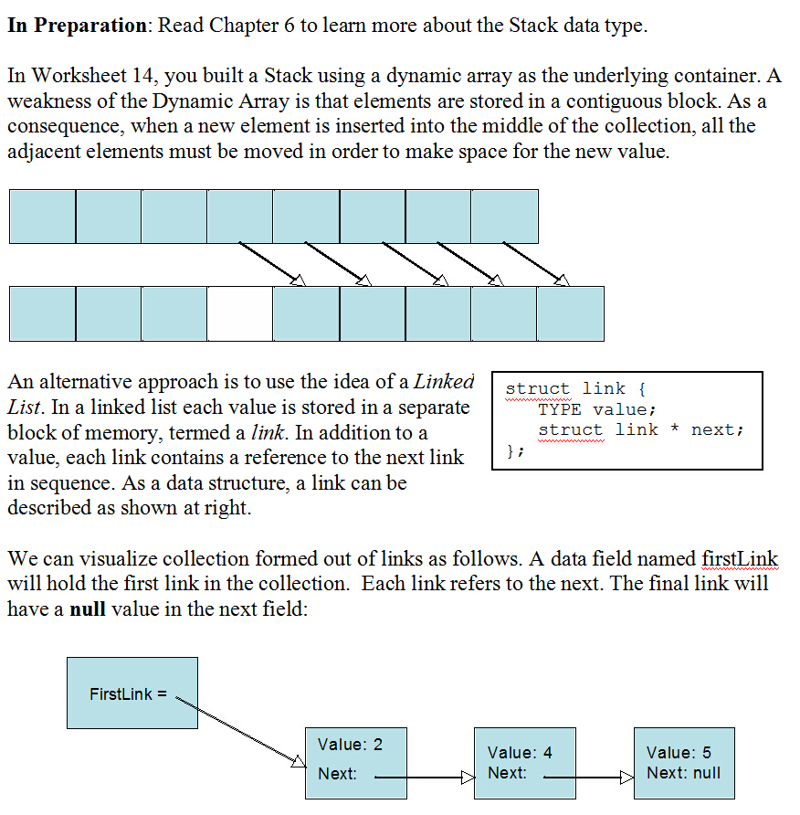 Solved In Preparation: Read Chapter 6 to learn more about | Chegg.com