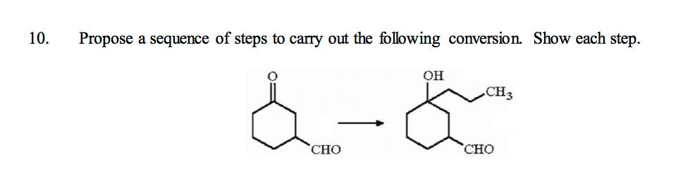 Solved Propose a sequence of steps to carry out the | Chegg.com