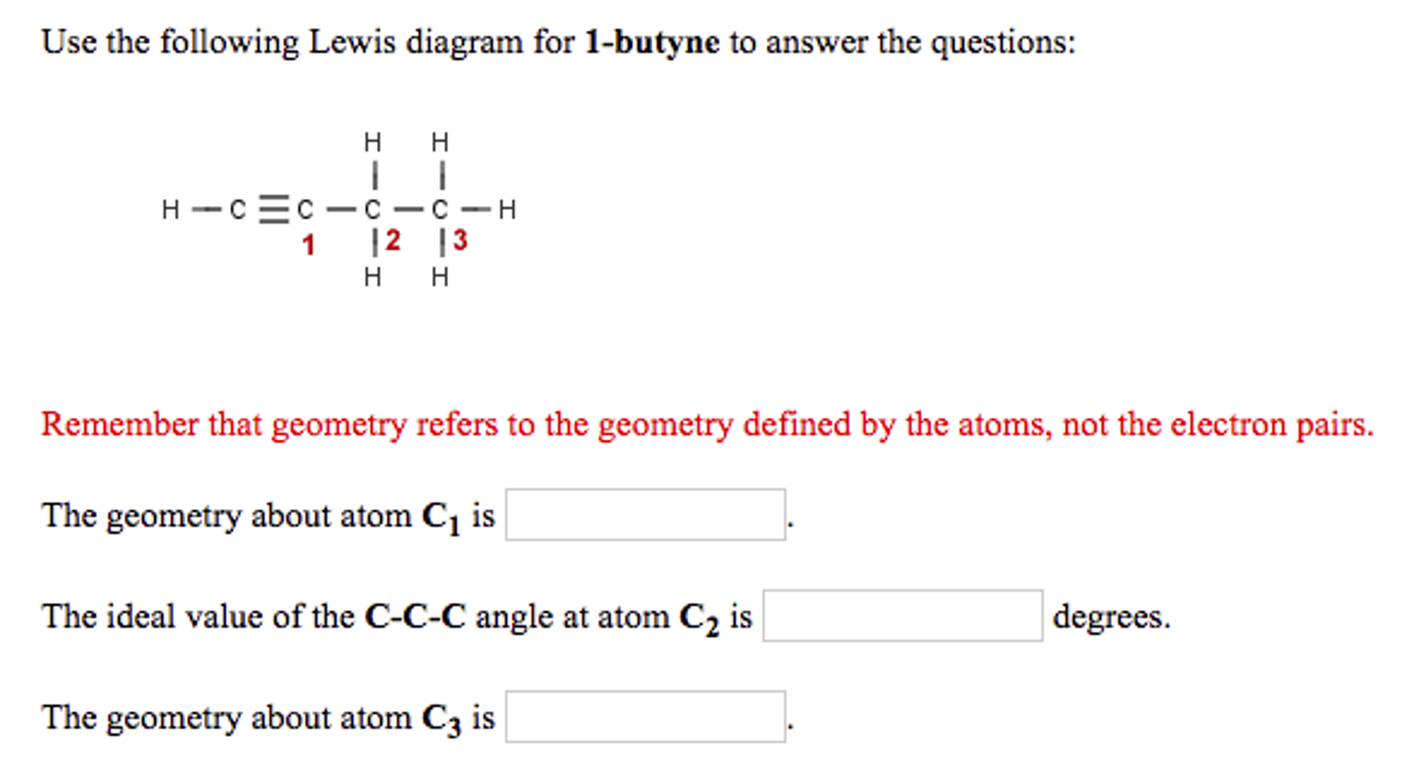 Solved Use the following Lewis diagram for 1-propanol to | Chegg.com