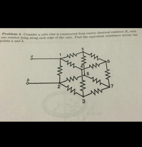 Solved Consider a cube that is constructed from twelve | Chegg.com