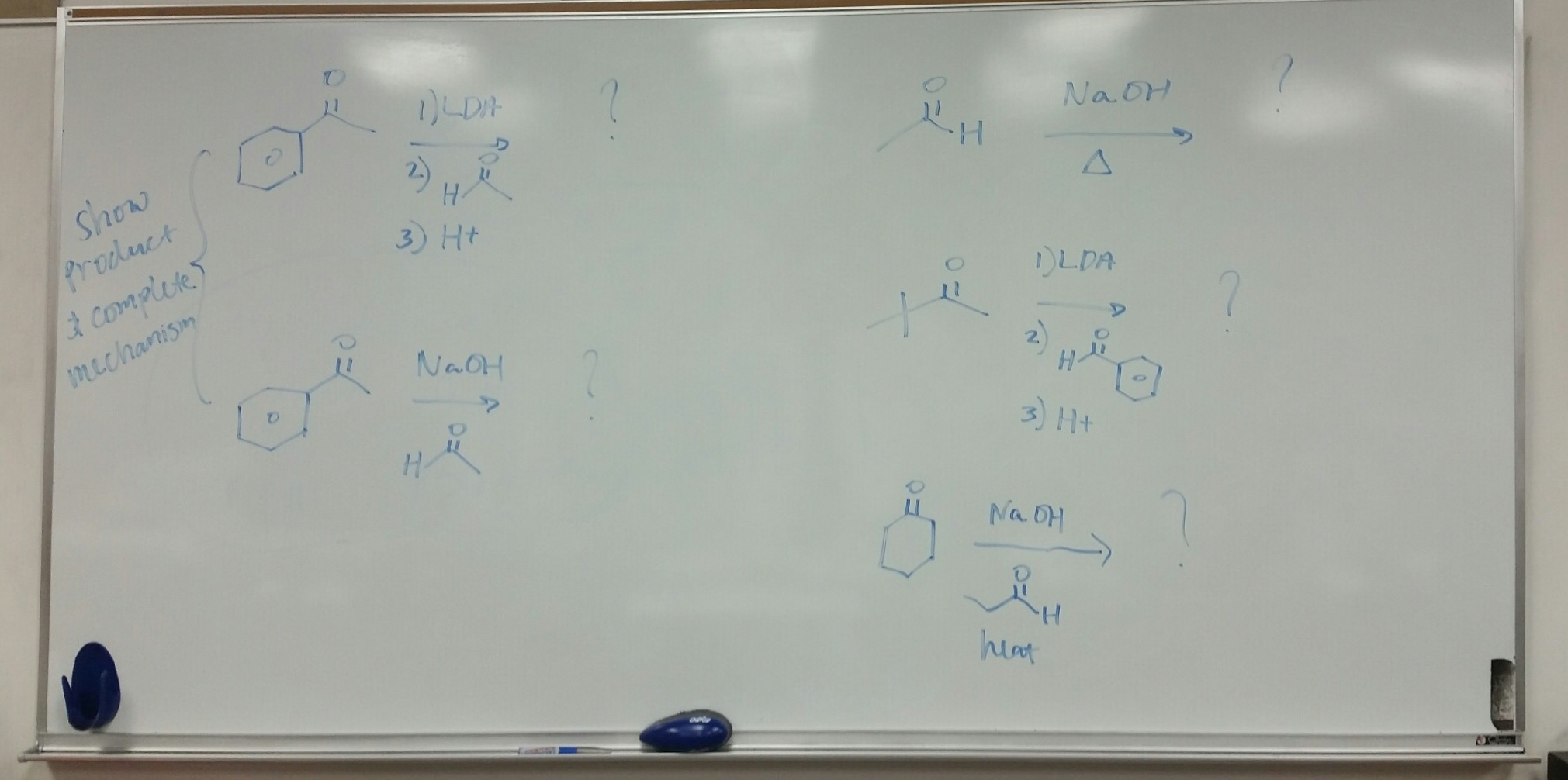 Solved I have a proposed answer for each reaction but I | Chegg.com
