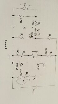 Solved using small signal analysis derive expression in | Chegg.com