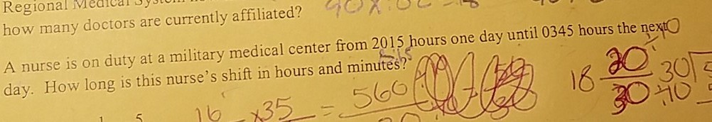 Solved Regional Médical systu how many doctors are currently | Chegg.com