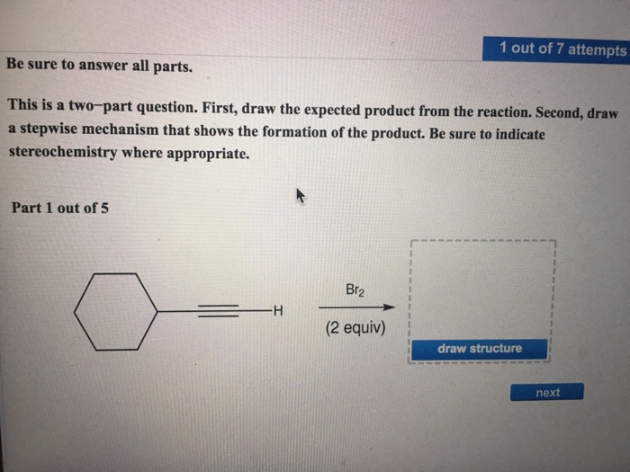 Solved This is a two-part question. First, draw the expected | Chegg.com