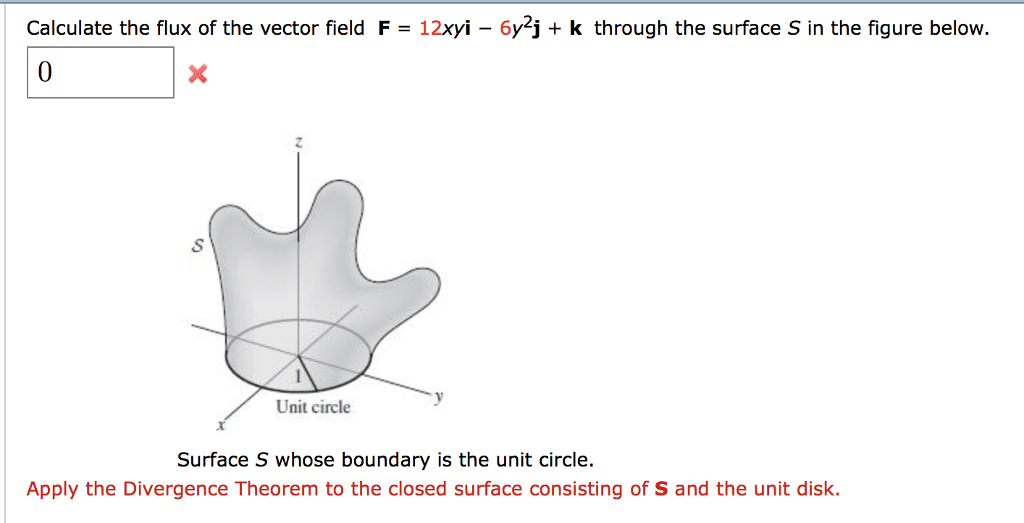 Solved Calculate the flux of the vector field F = 12yi-6y2j | Chegg.com
