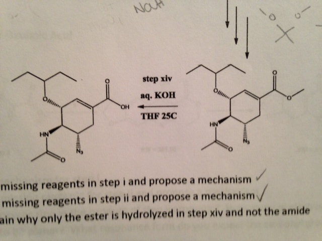 Solved Upon adding aq. KOH in THF @ 25C, why is only the | Chegg.com