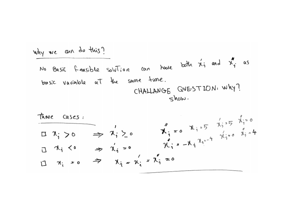 Solved Why we can do this: no basic feasible solution can | Chegg.com