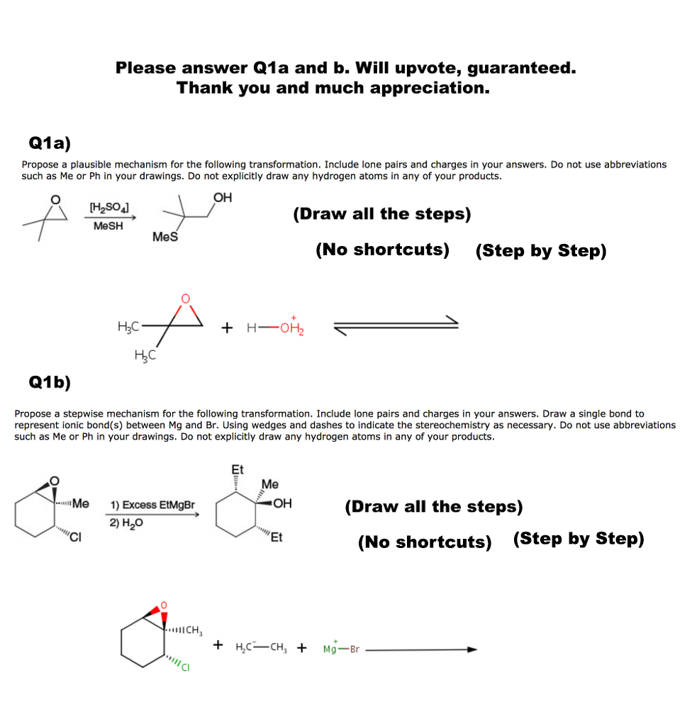 Solved Please answer Q1a and b. Will upvote, guaranteed. | Chegg.com
